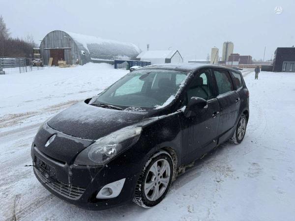 Black Renault Grand Scenic 2011 in Kaunas, with an engine capacity of 1.46 L and mileage of 175 thousand km for 4150 €, photo 2 on AUTOMOTO.COM.LV