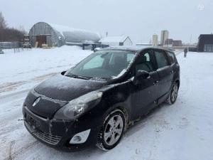 Black Renault Grand Scenic 2011 in Kaunas, with an engine capacity of 1.46 L and mileage of 175 thousand km for 4150 €, photo 2 on AUTOMOTO.COM.LV