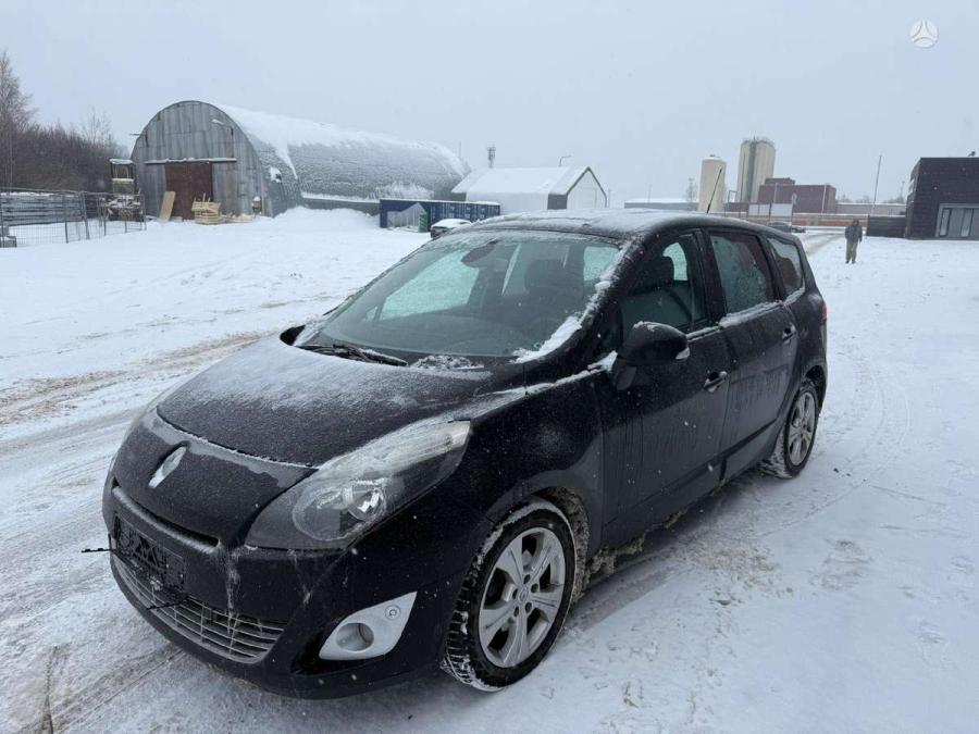 Black Renault Grand Scenic 2011 in Kaunas, with an engine capacity of 1.46 L and mileage of 175 thousand km for 4150 €, photo 2 on AUTOMOTO.COM.LV