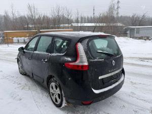 Black Renault Grand Scenic 2011 in Kaunas, with an engine capacity of 1.46 L and mileage of 175 thousand km for 4150 €, photo 3 on AUTOMOTO.COM.LV