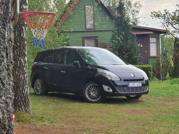 Melns Renault Grand Scenic 2011 Kauņa, ar dzinēja tilpumu 1.60 L un nobraukumu 323 tūkst. km par 2800 €, foto 1 vietnē AUTOMOTO.COM.LV