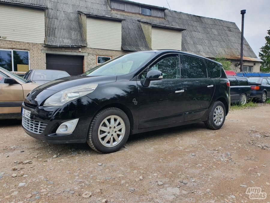 Melns Renault Grand Scenic 2011 Kauņa, ar dzinēja tilpumu 1.60 L un nobraukumu 323 tūkst. km par 2800 €, foto 4 vietnē AUTOMOTO.COM.LV