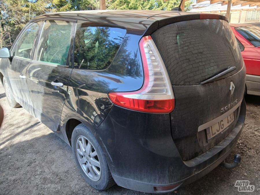 Melns Renault Grand Scenic 2011 Kauņa, ar dzinēja tilpumu 1.60 L un nobraukumu 323 tūkst. km par 2800 €, foto 5 vietnē AUTOMOTO.COM.LV