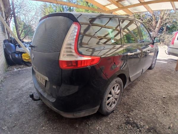 Melns Renault Grand Scenic 2011 Kauņa, ar dzinēja tilpumu 1.60 L un nobraukumu 323 tūkst. km par 2800 €, foto 5 vietnē AUTOMOTO.COM.LV
