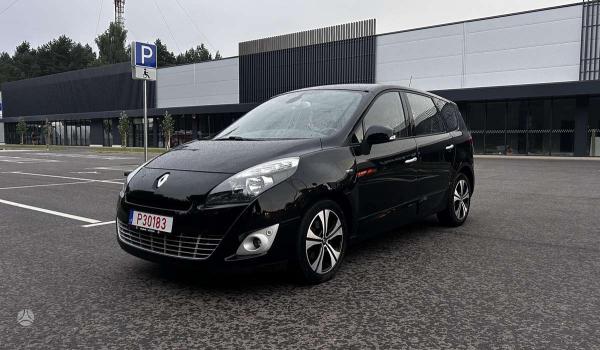 Melns Renault Grand Scenic 2011 Utena, ar dzinēja tilpumu 1.40 L un nobraukumu 228 tūkst. km par 2750 €, foto 1 vietnē AUTOMOTO.COM.LV