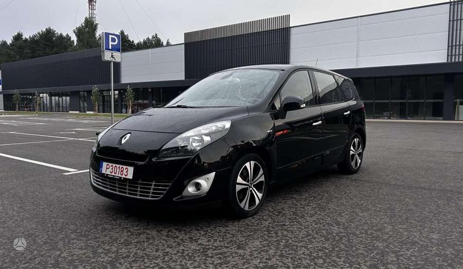 Melns Renault Grand Scenic 2011 Utena, ar dzinēja tilpumu 1.40 L un nobraukumu 228 tūkst. km par 2750 €, foto 1 vietnē AUTOMOTO.COM.LV