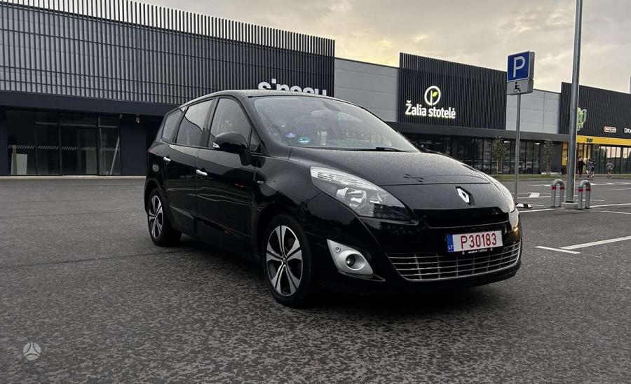 Melns Renault Grand Scenic 2011 Utena, ar dzinēja tilpumu 1.40 L un nobraukumu 228 tūkst. km par 2750 €, foto 3 vietnē AUTOMOTO.COM.LV