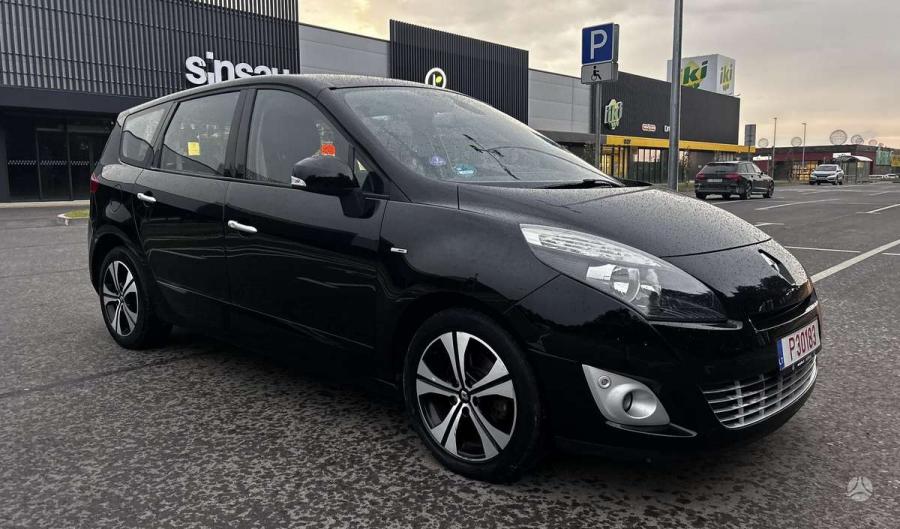 Melns Renault Grand Scenic 2011 Utena, ar dzinēja tilpumu 1.40 L un nobraukumu 228 tūkst. km par 2750 €, foto 6 vietnē AUTOMOTO.COM.LV