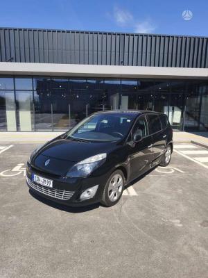 Black Renault Grand Scenic 2011 in Kaunas, with an engine capacity of 1.87 L and mileage of 185 thousand km for 2499 €, photo  on AUTOMOTO.COM.LV