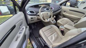 Black Renault Grand Scenic 2011 in Vilnius, with an engine capacity of 1.87 L and mileage of 290 thousand km for 1990 €, photo 11 on AUTOMOTO.COM.LV