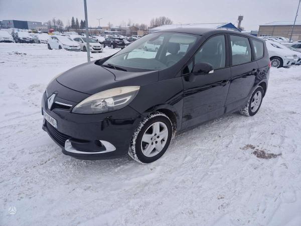 Black Renault Grand Scenic 2012 in Taurage, with an engine capacity of 1.46 L and mileage of 212 thousand km for 3500 €, photo 3 on AUTOMOTO.COM.LV