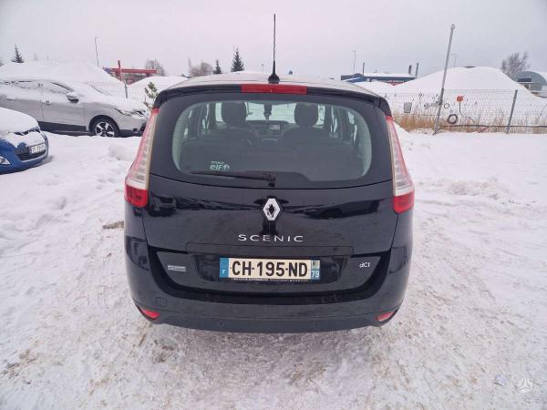 Black Renault Grand Scenic 2012 in Taurage, with an engine capacity of 1.46 L and mileage of 212 thousand km for 3500 €, photo 5 on AUTOMOTO.COM.LV