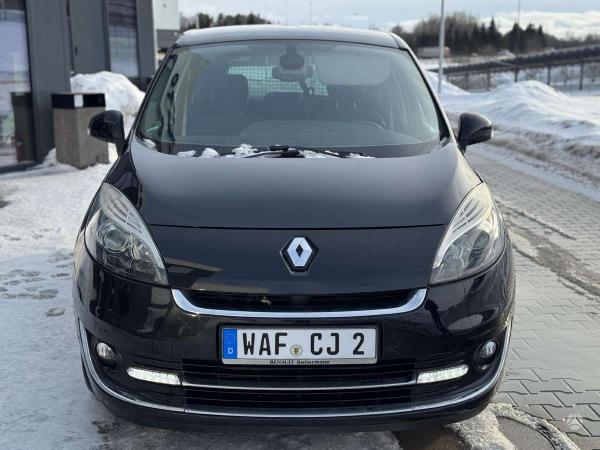 Melns Renault Grand Scenic 2012 Viļņa, ar dzinēja tilpumu 1.60 L un nobraukumu 223 tūkst. km par 4250 €, foto 3 vietnē AUTOMOTO.COM.LV