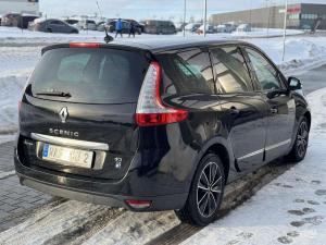 Black Renault Grand Scenic 2012 in Vilnius, with an engine capacity of 1.60 L and mileage of 223 thousand km for 4250 €, photo 5 on AUTOMOTO.COM.LV