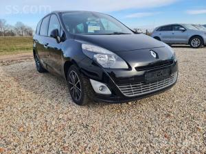 Black Renault Grand Scenic 2012 in Cesis, with an engine capacity of 2.00 L and mileage of 246 thousand km for 4950 €, photo  on AUTOMOTO.COM.LV