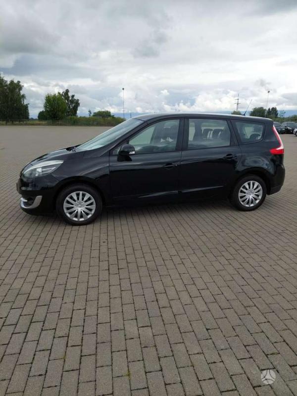 Black Renault Grand Scenic 2012 in Marijampole, with an engine capacity of 1.46 L and mileage of 268 thousand km for 3700 €, photo 5 on AUTOMOTO.COM.LV