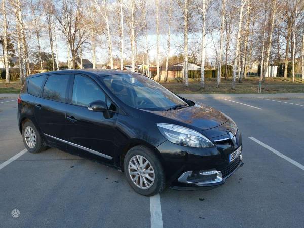 Melns Renault Grand Scenic 2012 Šauļi, ar dzinēja tilpumu 1.60 L un nobraukumu 301 tūkst. km par 3900 €, foto 2 vietnē AUTOMOTO.COM.LV