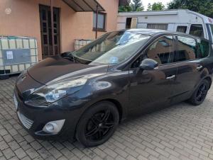 Black Renault Grand Scenic 2012 in Vilkaviskis, with an engine capacity of 1.87 L and mileage of 233 thousand km for 3550 €, photo  on AUTOMOTO.COM.LV
