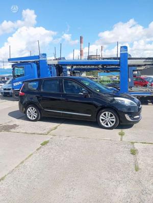 Black Renault Grand Scenic 2012 in Kaunas, with an engine capacity of 1.46 L and mileage of 240 thousand km for 3400 €, photo 5 on AUTOMOTO.COM.LV