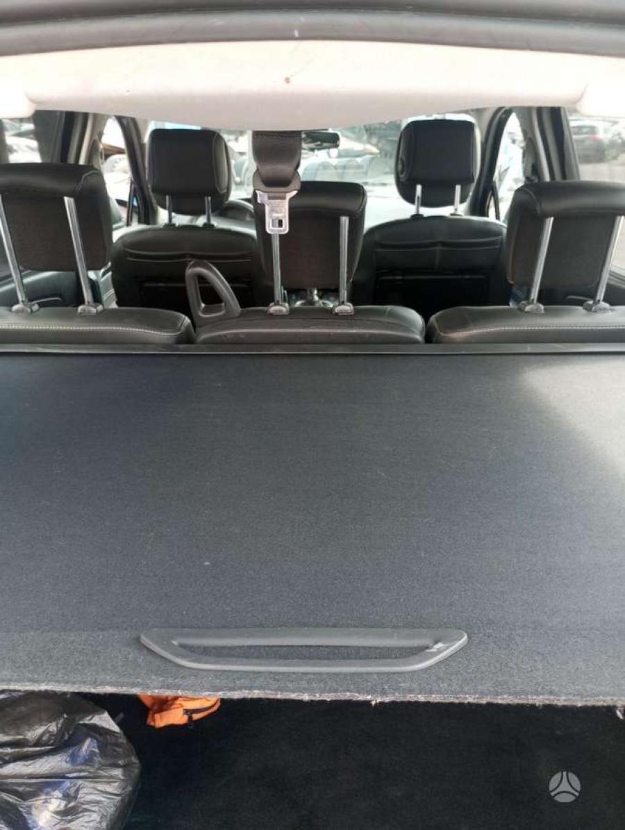 Black Renault Grand Scenic 2012 in Kaunas, with an engine capacity of 1.46 L and mileage of 240 thousand km for 3400 €, photo 14 on AUTOMOTO.COM.LV