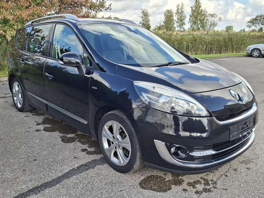Melns Renault Grand Scenic 2012 Ukmergė, ar dzinēja tilpumu 1.40 L un nobraukumu 234 tūkst. km par 3350 €, foto 3 vietnē AUTOMOTO.COM.LV