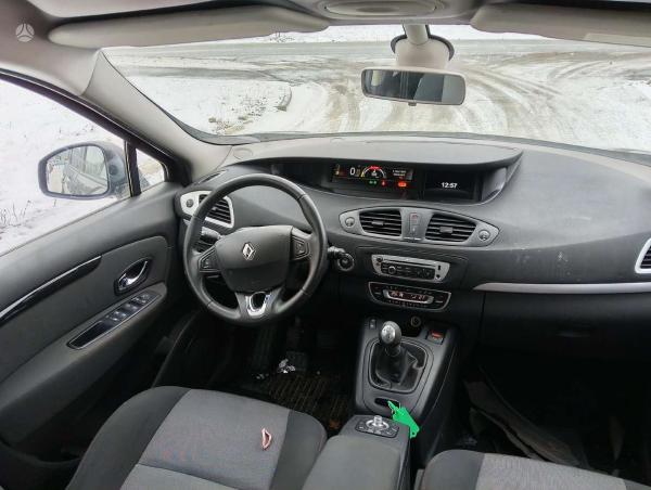 Melns Renault Grand Scenic 2013 Marijampole, ar dzinēja tilpumu 1.46 L un nobraukumu 276 tūkst. km par 2750 €, foto 8 vietnē AUTOMOTO.COM.LV