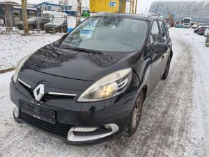 Black Renault Grand Scenic 2013 in Marijampole, with an engine capacity of 1.46 L and mileage of 276 thousand km for 2750 €, photo 17 on AUTOMOTO.COM.LV