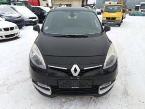 Black Renault Grand Scenic 2013 in Marijampole, with an engine capacity of 1.46 L and mileage of 276 thousand km for 2750 €, photo 24 on AUTOMOTO.COM.LV