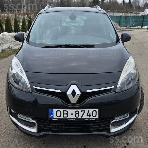 Melns Renault Grand Scenic 2013 Rīga, ar dzinēja tilpumu 1.50 L un nobraukumu 0 tūkst. km par 950 €, foto 1 vietnē AUTOMOTO.COM.LV