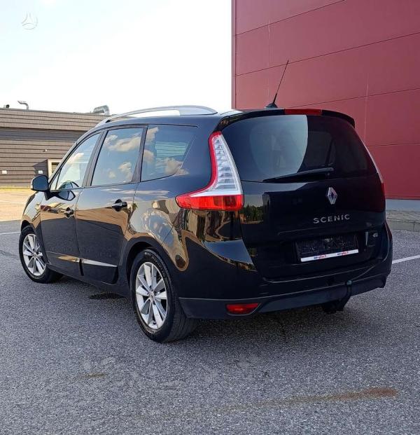 Melns Renault Grand Scenic 2013 Kauņa, ar dzinēja tilpumu 1.46 L un nobraukumu 232 tūkst. km par 4200 €, foto 5 vietnē AUTOMOTO.COM.LV