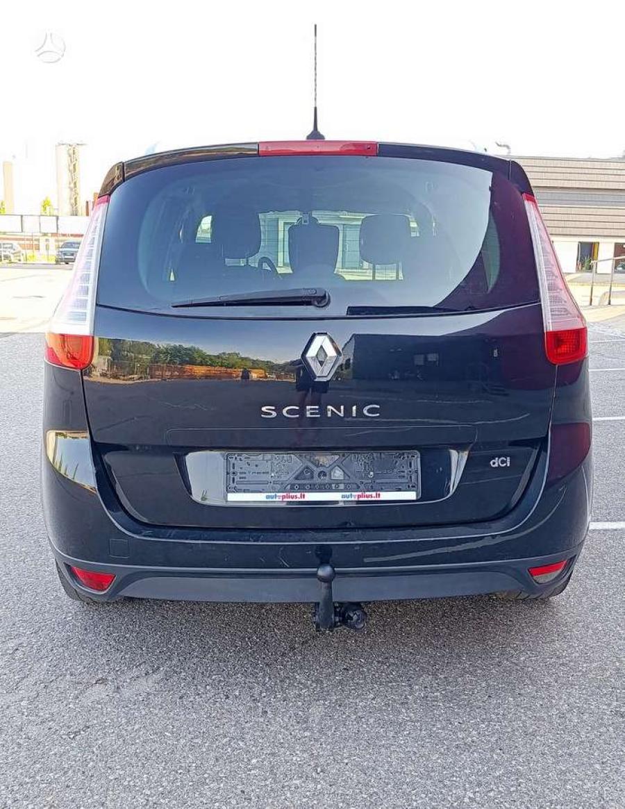 Melns Renault Grand Scenic 2013 Kauņa, ar dzinēja tilpumu 1.46 L un nobraukumu 232 tūkst. km par 4200 €, foto 7 vietnē AUTOMOTO.COM.LV