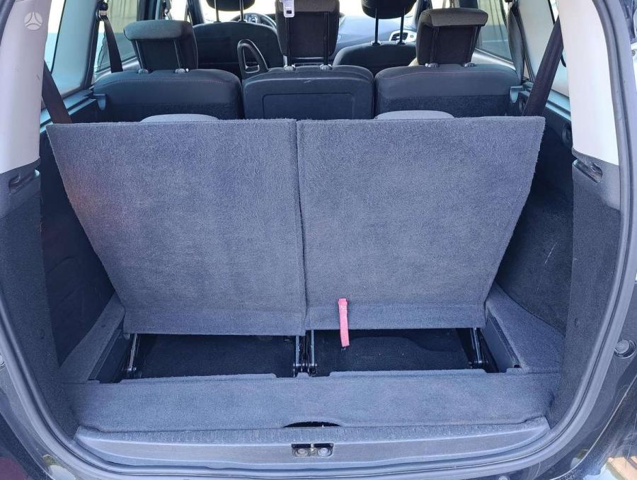 Melns Renault Grand Scenic 2013 Kauņa, ar dzinēja tilpumu 1.46 L un nobraukumu 232 tūkst. km par 4200 €, foto 15 vietnē AUTOMOTO.COM.LV