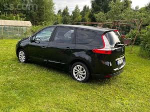 Black Renault Grand Scenic 2013 in Riga, with an engine capacity of 1.50 L and mileage of 202 thousand km for 4350 €, photo 3 on AUTOMOTO.COM.LV