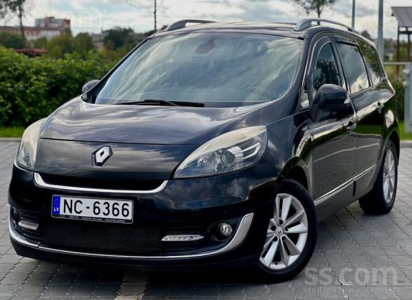 Renault Grand Scenic 2013 Jelgava vietnē Melns Renault Grand Scenic 2013 Jelgava, ar dzinēja tilpumu 1.60 L un nobraukumu 250 tūkst. km par 4750 €, foto 3 vietnē AUTOMOTO.COM.LV