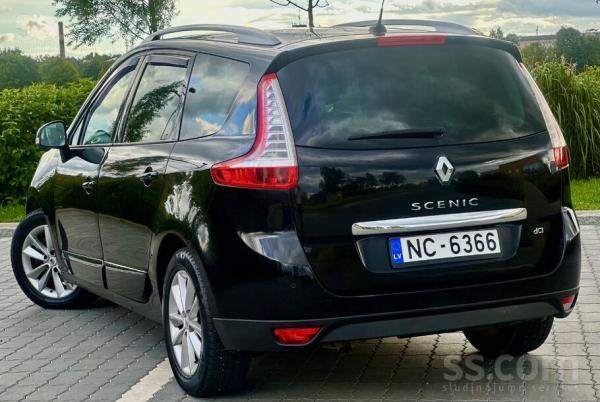 Renault Grand Scenic 2013 Jelgava vietnē Melns Renault Grand Scenic 2013 Jelgava, ar dzinēja tilpumu 1.60 L un nobraukumu 250 tūkst. km par 4750 €, foto 4 vietnē AUTOMOTO.COM.LV