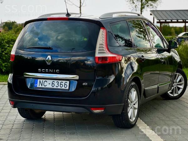 Renault Grand Scenic 2013 Jelgava vietnē Melns Renault Grand Scenic 2013 Jelgava, ar dzinēja tilpumu 1.60 L un nobraukumu 250 tūkst. km par 4750 €, foto 5 vietnē AUTOMOTO.COM.LV