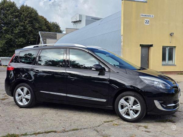 Black Renault Grand Scenic 2013 in Taurage, with an engine capacity of 1.20 L and mileage of 200 thousand km for 4300 €, photo 4 on AUTOMOTO.COM.LV