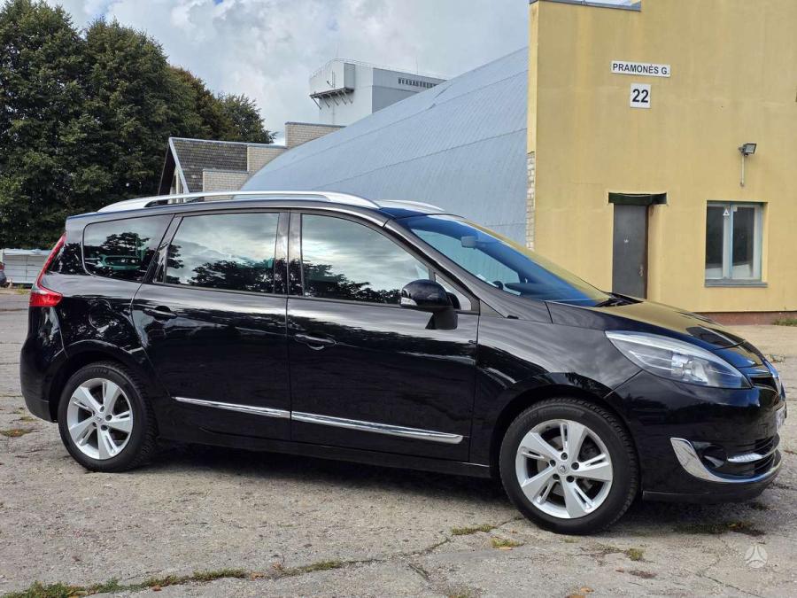 Melns Renault Grand Scenic 2013 Tauragė, ar dzinēja tilpumu 1.20 L un nobraukumu 200 tūkst. km par 4300 €, foto 4 vietnē AUTOMOTO.COM.LV