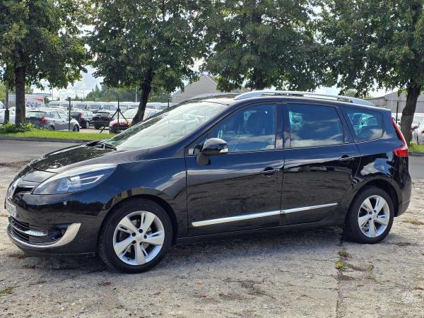 Black Renault Grand Scenic 2013 in Taurage, with an engine capacity of 1.20 L and mileage of 200 thousand km for 4300 €, photo 5 on AUTOMOTO.COM.LV