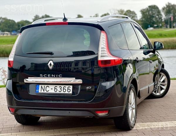 Melns Renault Grand Scenic 2013 Jelgava, ar dzinēja tilpumu 1.60 L un nobraukumu 250 tūkst. km par 4250 €, foto 9 vietnē AUTOMOTO.COM.LV