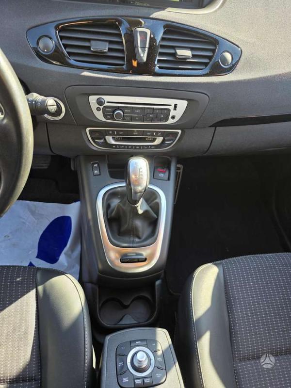 Black Renault Grand Scenic 2014 in Kaunas, with an engine capacity of 1.46 L and mileage of 239 thousand km for 5200 €, photo 11 on AUTOMOTO.COM.LV