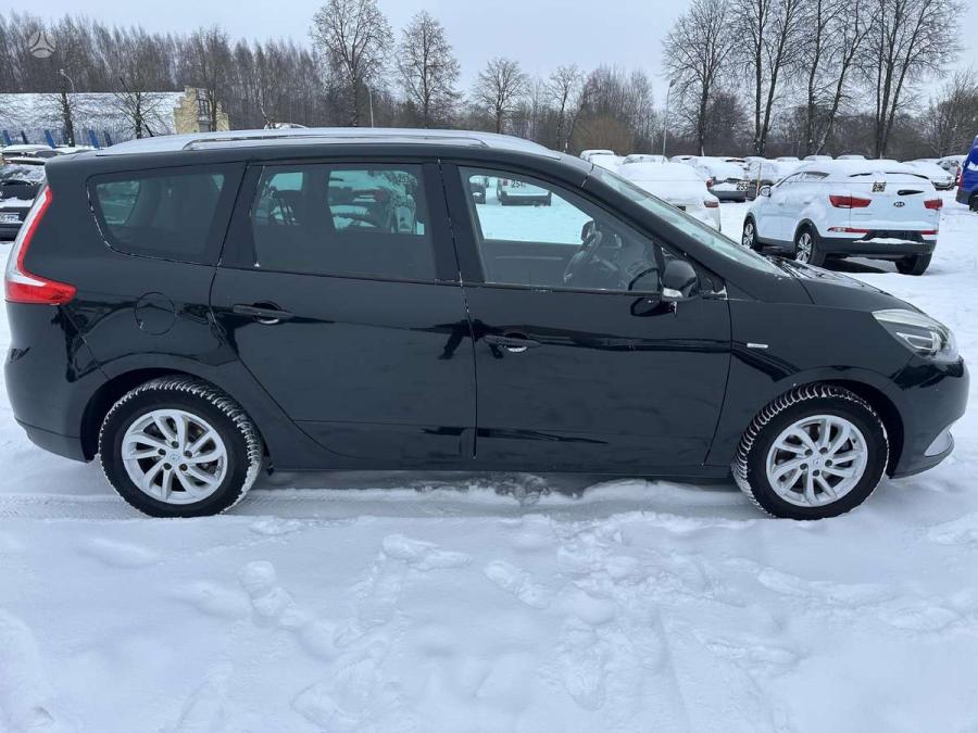Melns Renault Grand Scenic 2014 Tauragė, ar dzinēja tilpumu 1.20 L un nobraukumu 156 tūkst. km par 5200 €, foto 4 vietnē AUTOMOTO.COM.LV
