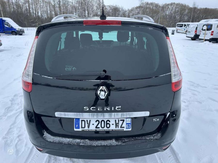 Melns Renault Grand Scenic 2014 Tauragė, ar dzinēja tilpumu 1.20 L un nobraukumu 156 tūkst. km par 5200 €, foto 6 vietnē AUTOMOTO.COM.LV