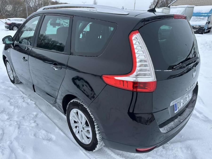 Melns Renault Grand Scenic 2014 Tauragė, ar dzinēja tilpumu 1.20 L un nobraukumu 156 tūkst. km par 5200 €, foto 7 vietnē AUTOMOTO.COM.LV