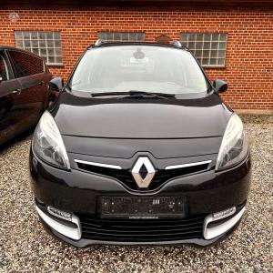 Black Renault Grand Scenic 2014 in Kaunas, with an engine capacity of 1.46 L and mileage of 208 thousand km for 4699 €, photo 2 on AUTOMOTO.COM.LV