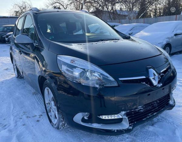Melns Renault Grand Scenic 2014 Tauragė, ar dzinēja tilpumu 1.46 L un nobraukumu 263 tūkst. km par 3999 €, foto 2 vietnē AUTOMOTO.COM.LV