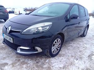 Black Renault Grand Scenic 2014 in Kaunas, with an engine capacity of 1.46 L and mileage of 202 thousand km for 2100 €, photo 3 on AUTOMOTO.COM.LV