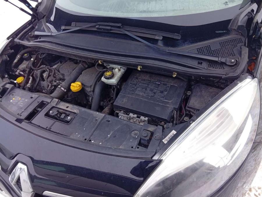 Black Renault Grand Scenic 2014 in Kaunas, with an engine capacity of 1.46 L and mileage of 202 thousand km for 2100 €, photo 15 on AUTOMOTO.COM.LV