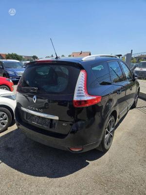 Black Renault Grand Scenic 2014 in Kaunas, with an engine capacity of 1.46 L and mileage of 199 thousand km for 4700 €, photo 4 on AUTOMOTO.COM.LV