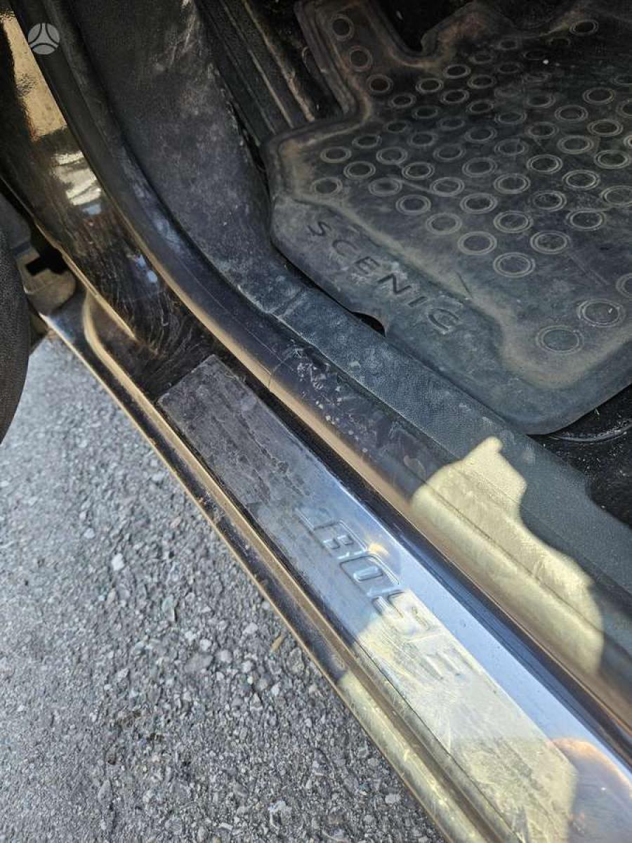 Black Renault Grand Scenic 2014 in Kaunas, with an engine capacity of 1.46 L and mileage of 199 thousand km for 4700 €, photo 11 on AUTOMOTO.COM.LV